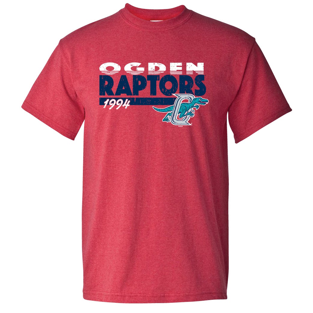 Bimm Ridder Heather Red Adult T | Ogden Raptors